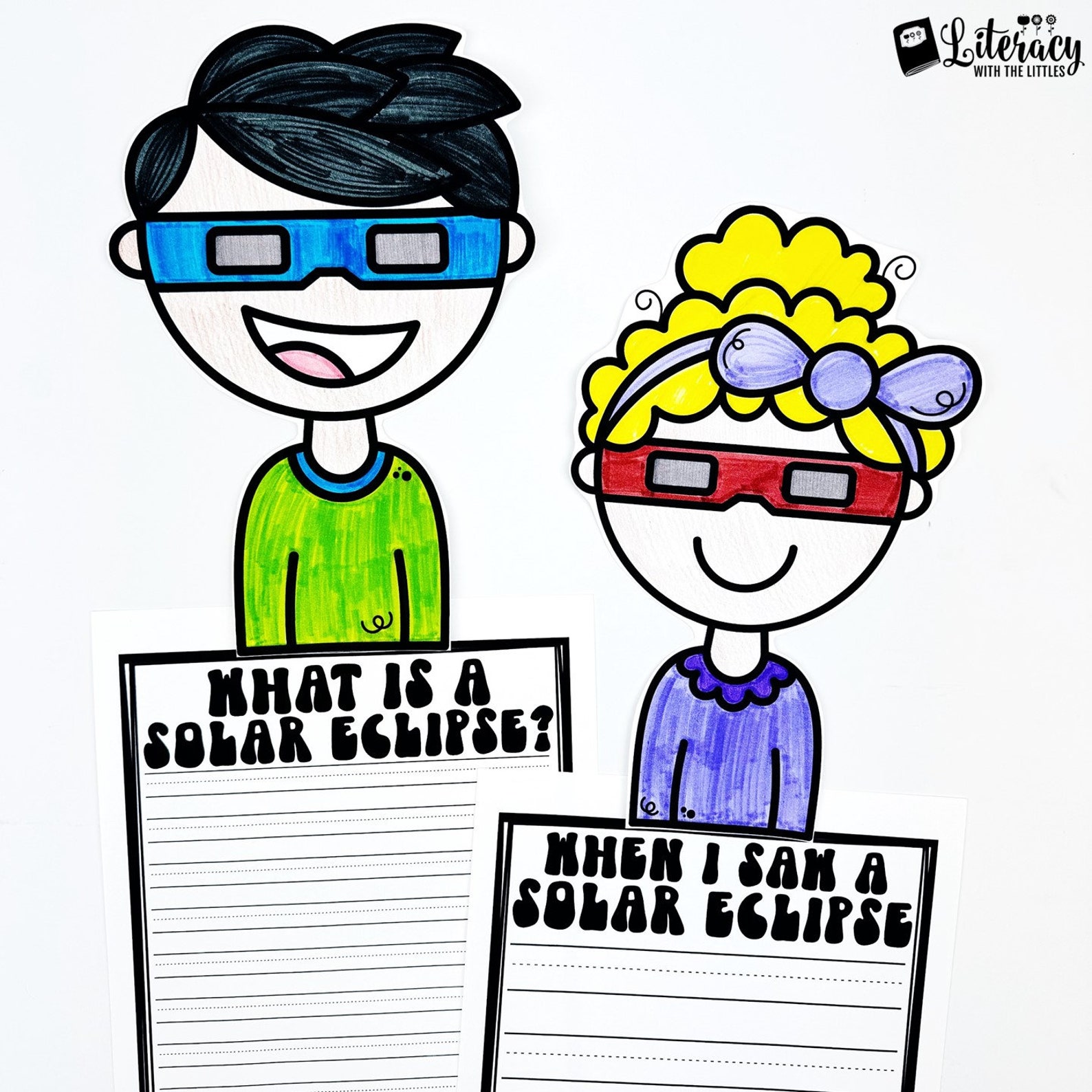 Outer Space Themed Writing Activities for Kids Astronaut Crafts ...