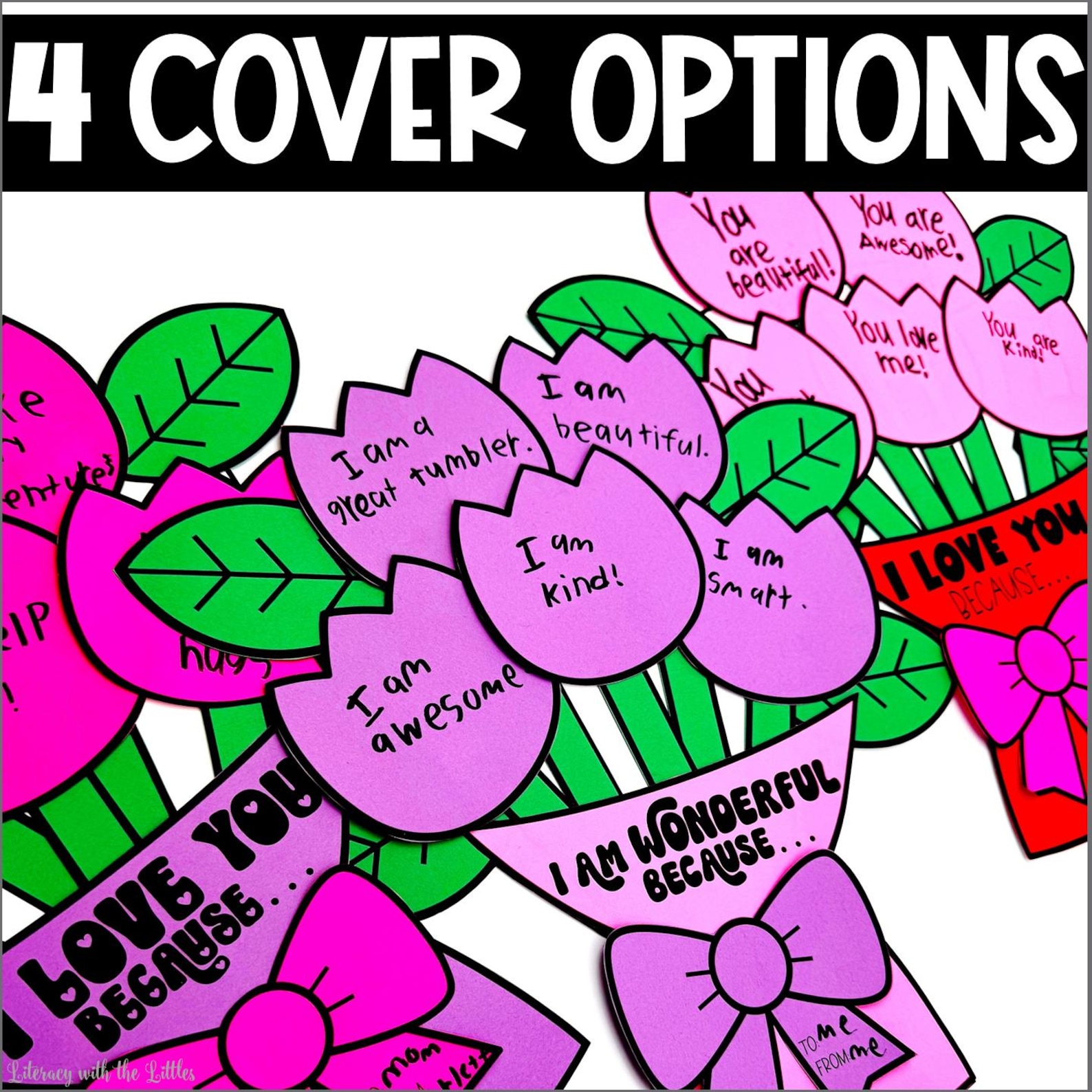 Valentine's Day Craft for Kids Flower Bouquet Gift for Parents ...