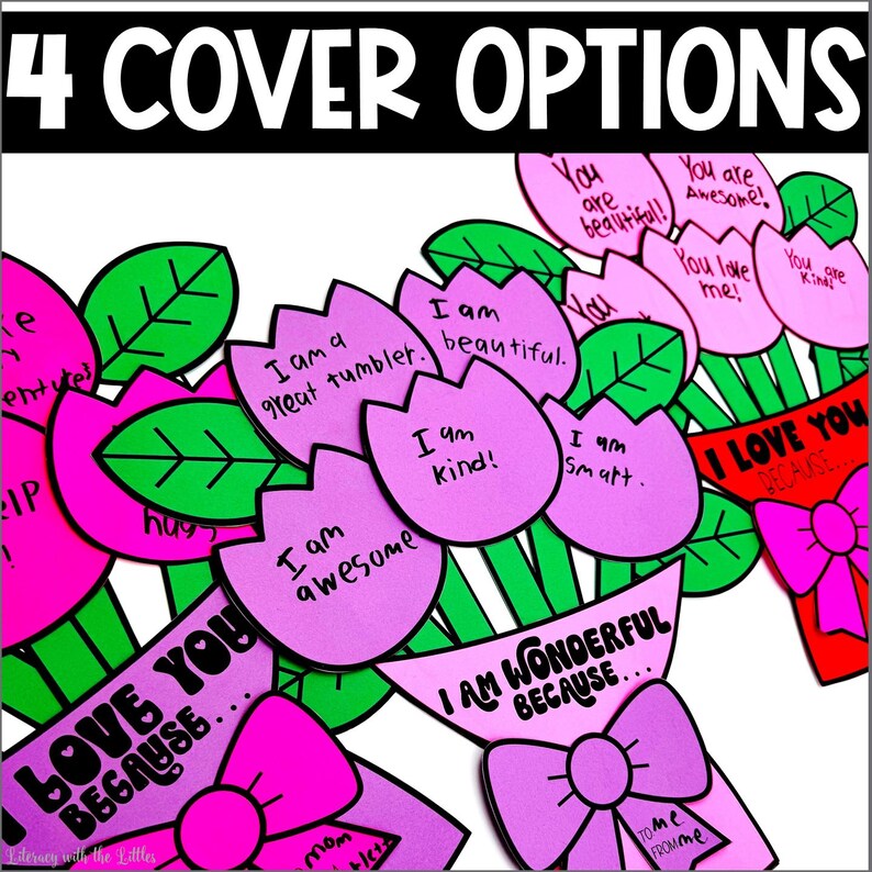 Valentine's Day Craft for Kids Flower Bouquet Gift for Parents ...