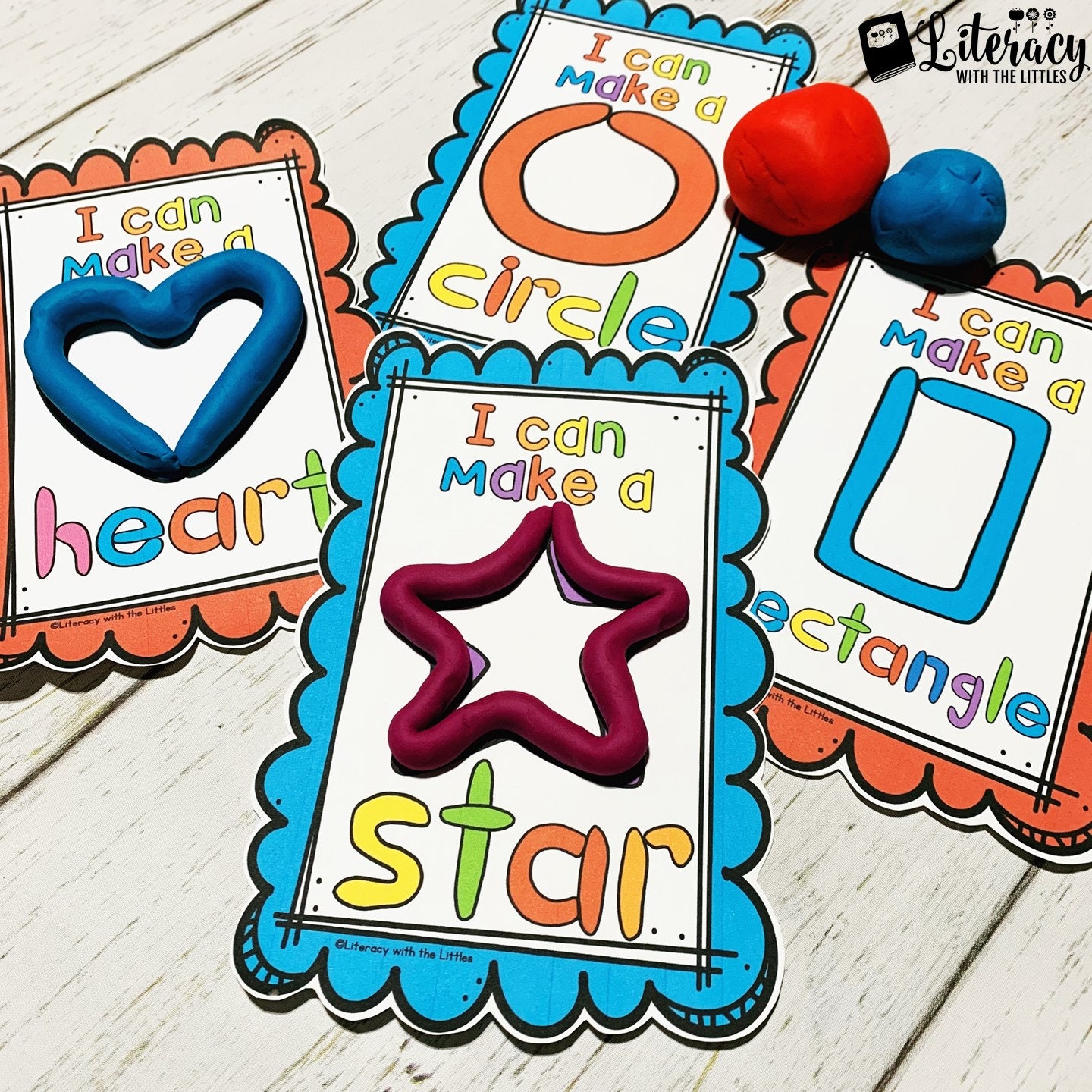 2D Shapes Playdough Mats | Fine Motor Activity for Kids | Hands-on 2 ...