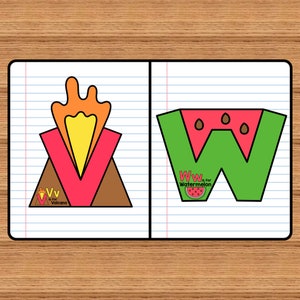 Alphabet Crafts for Kids One Page Crafts Practice Letter Sounds Letter ...