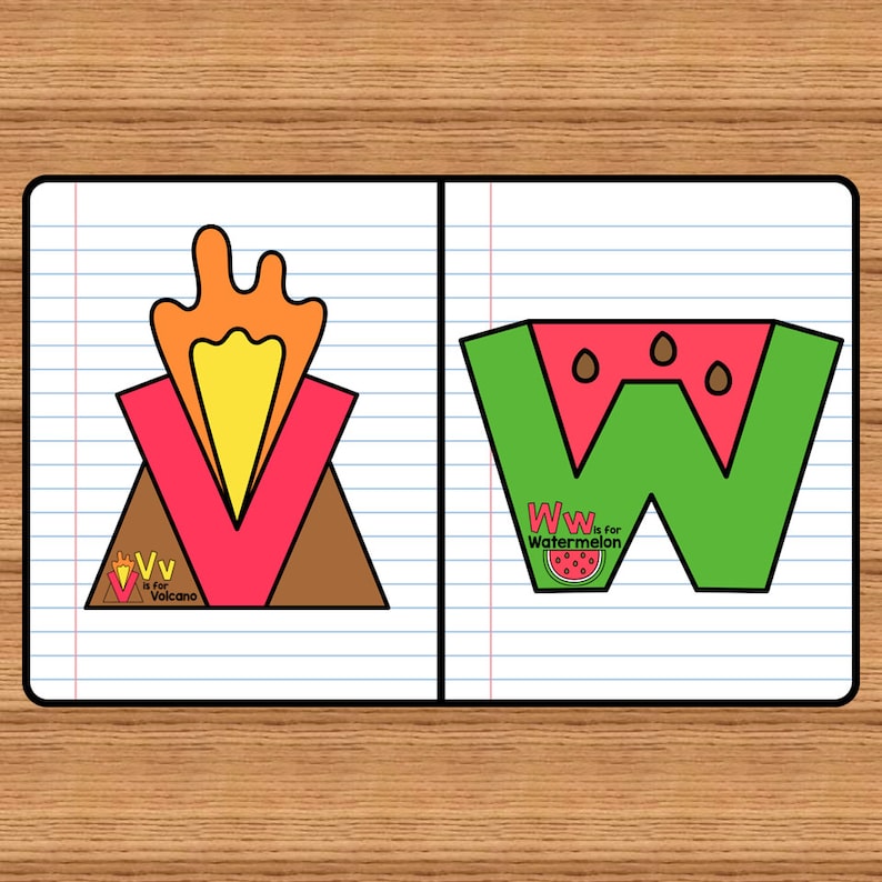 Alphabet Crafts for Kids One Page Crafts Practice Letter Sounds Letter ...