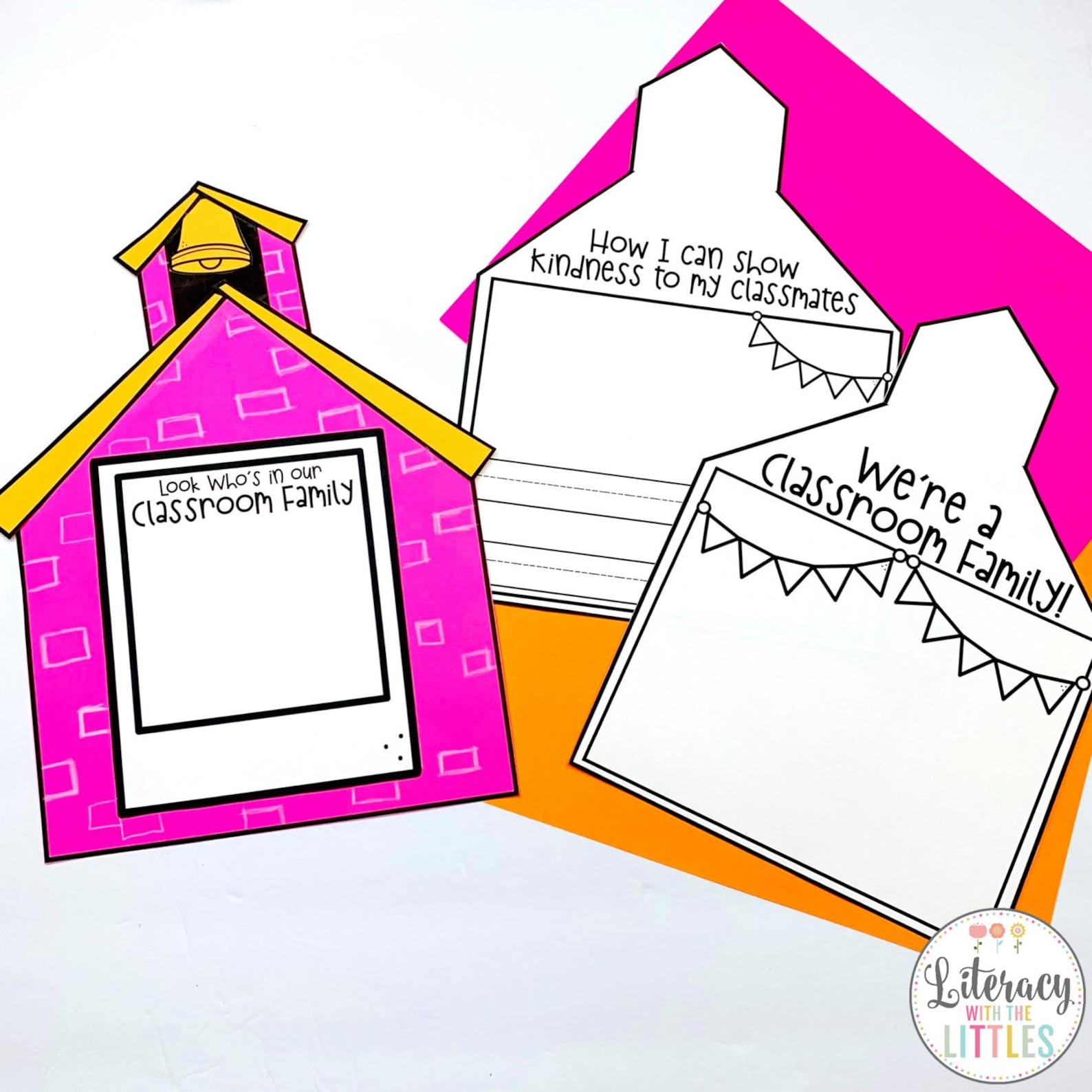 Our Class is a Family Craft Book Companion & Bulletin Board Kit Back to ...