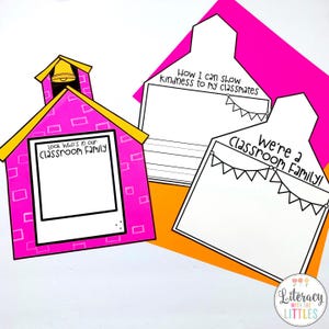 Our Class is a Family Craft Book Companion & Bulletin Board Kit Back to ...