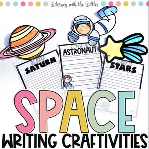 Solar Eclipse 2024 Writing Craft Outer Space Themed Writing Activities ...