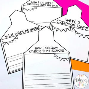 Our Class is a Family Craft Book Companion & Bulletin Board Kit Back to ...