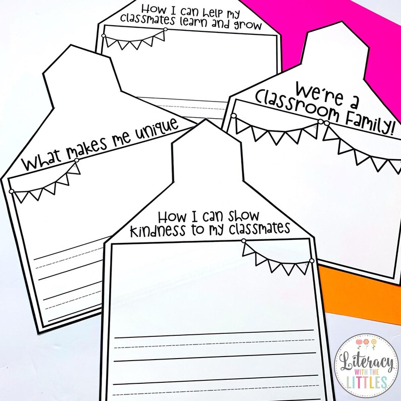 Our Class is a Family Craft Book Companion & Bulletin Board Kit Back to ...