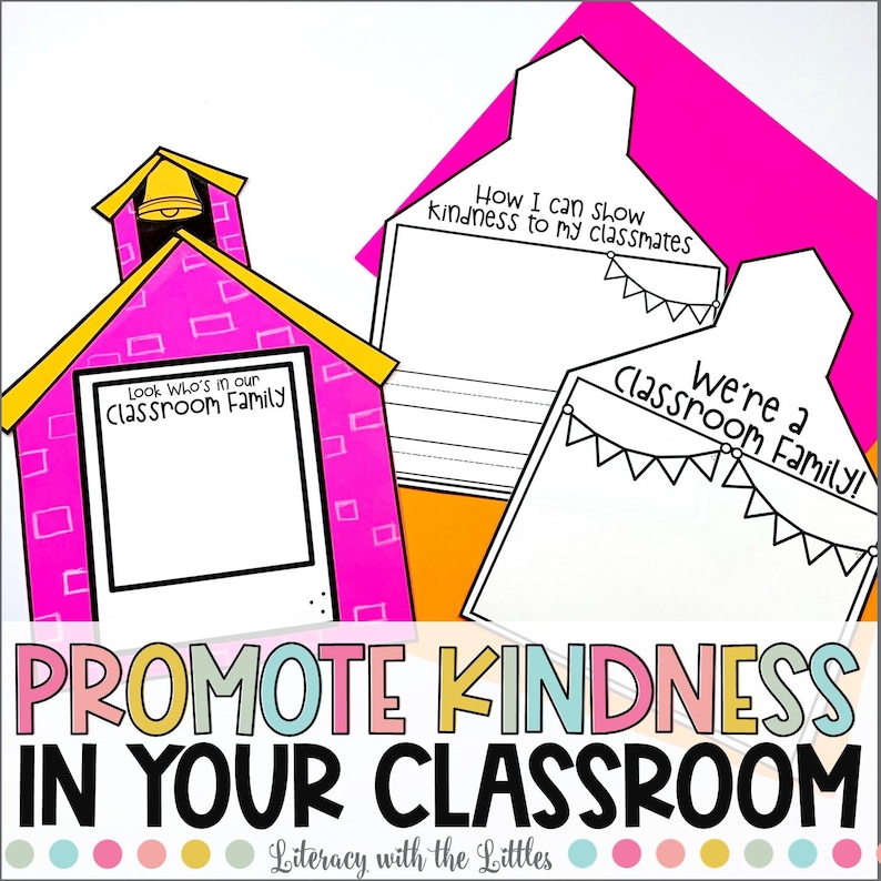 Our Class is a Family Craft Book Companion & Bulletin Board Kit Back to ...