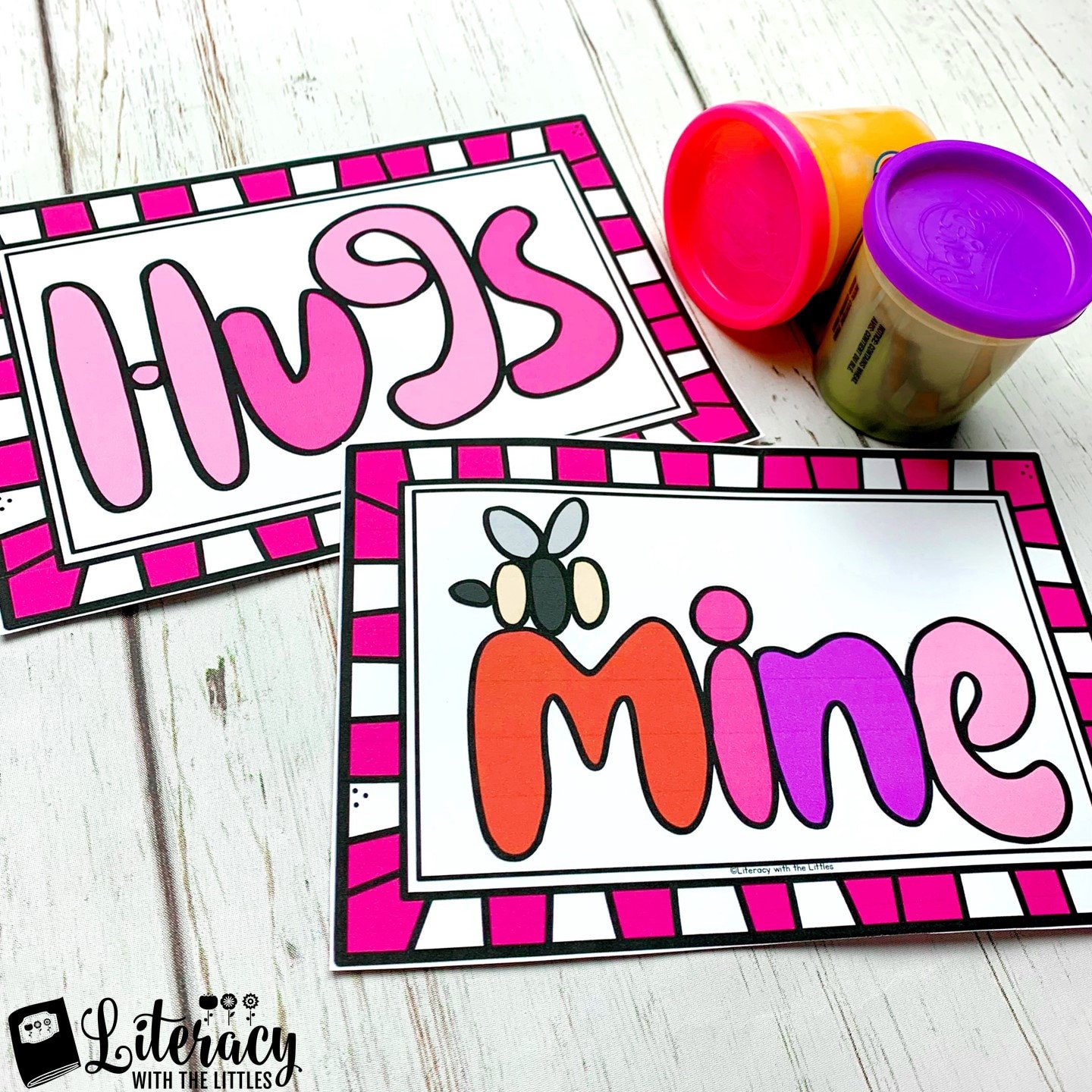 Valentine's Day Playdough Mats | February Fine Motor Skills Center ...