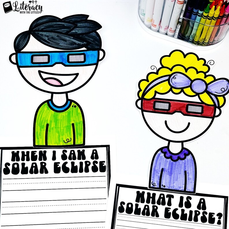 Outer Space Themed Writing Activities for Kids Astronaut Crafts ...