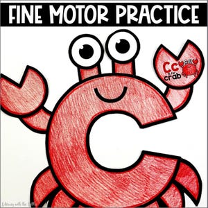 Lowercase Alphabet Crafts for Kids One Page Crafts Practice Letter ...