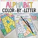Alphabet Color by Code Printables | Uppercase Letter Recognition ...