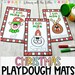 Christmas Playdough Mats Holiday Fine Motor Center December Activity ...