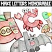 Lowercase Alphabet Crafts for Kids One Page Crafts Practice Letter ...
