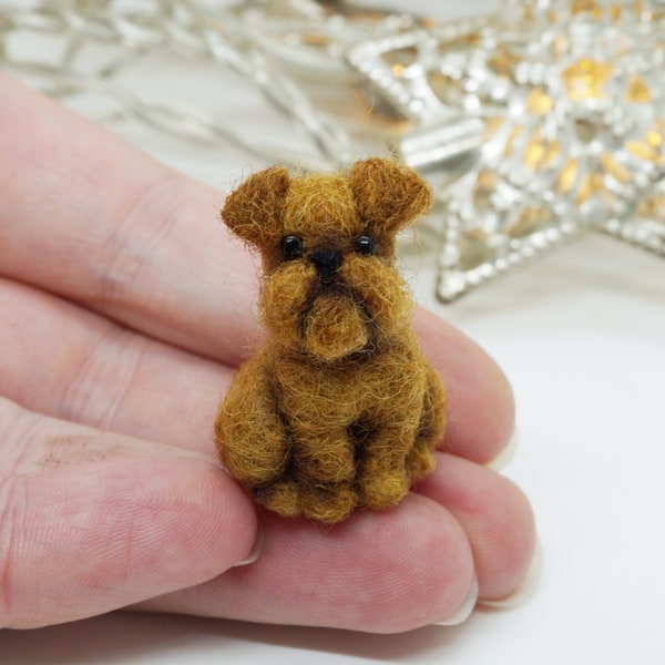 Needle Felted Pet Portrait - Etsy