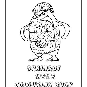 New Italian Brainrot Coloring Book 2— A Meme Character Coloring ...