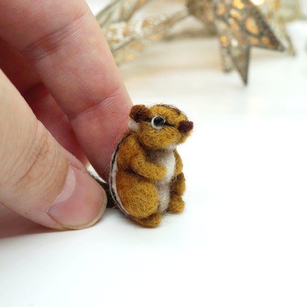 Miniature Needle Felted Animals - Etsy