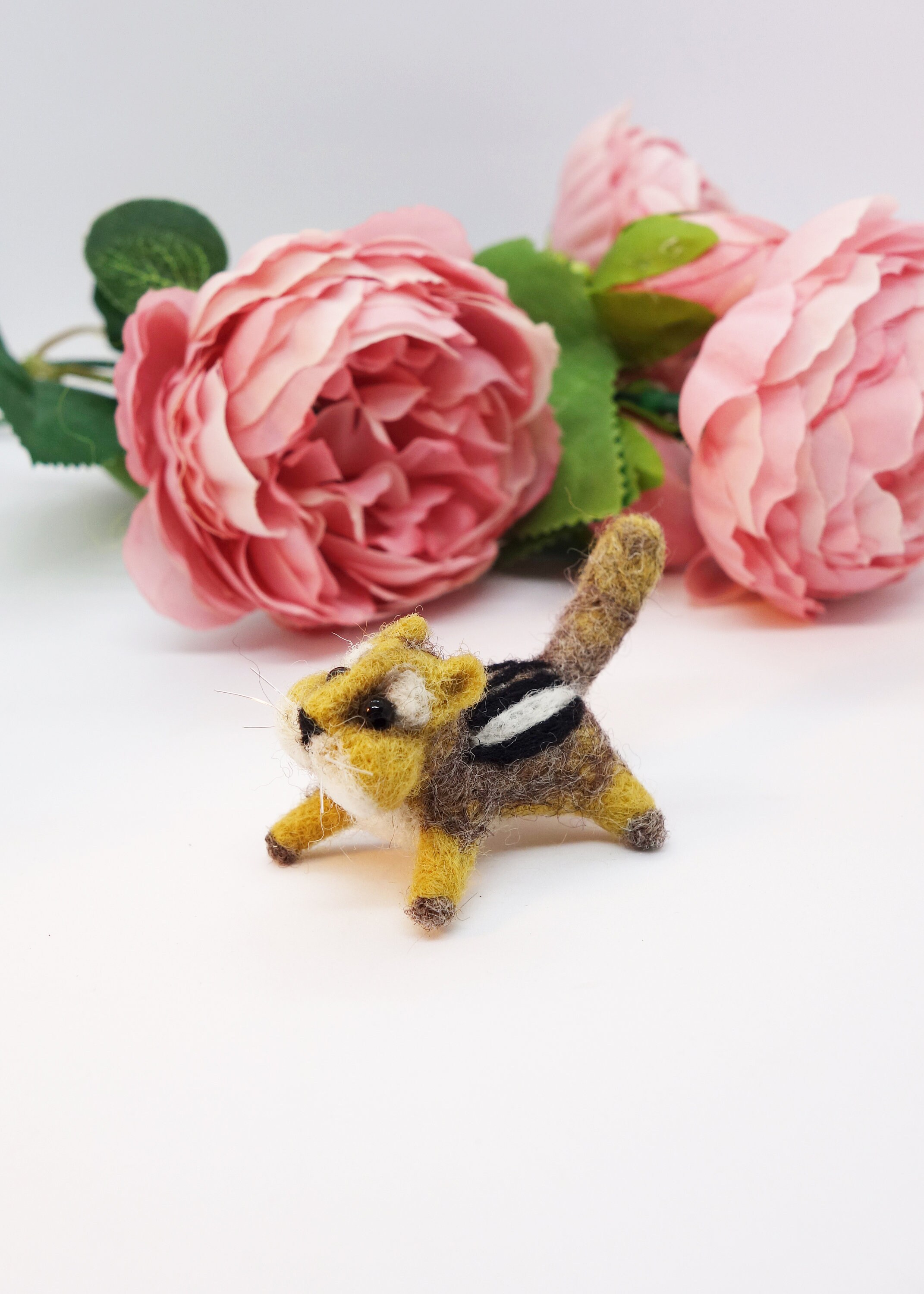 Cashew the Chipmunk Miniature Needle Felted Animal Gift for - Etsy