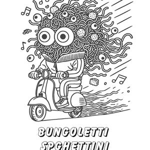 New Italian Brainrot Coloring Book 2— A Meme Character Coloring ...
