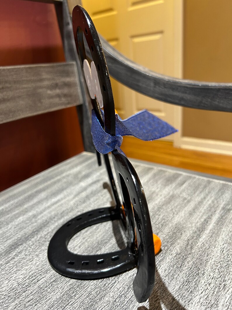 Welded Horseshoe Penguin - Etsy