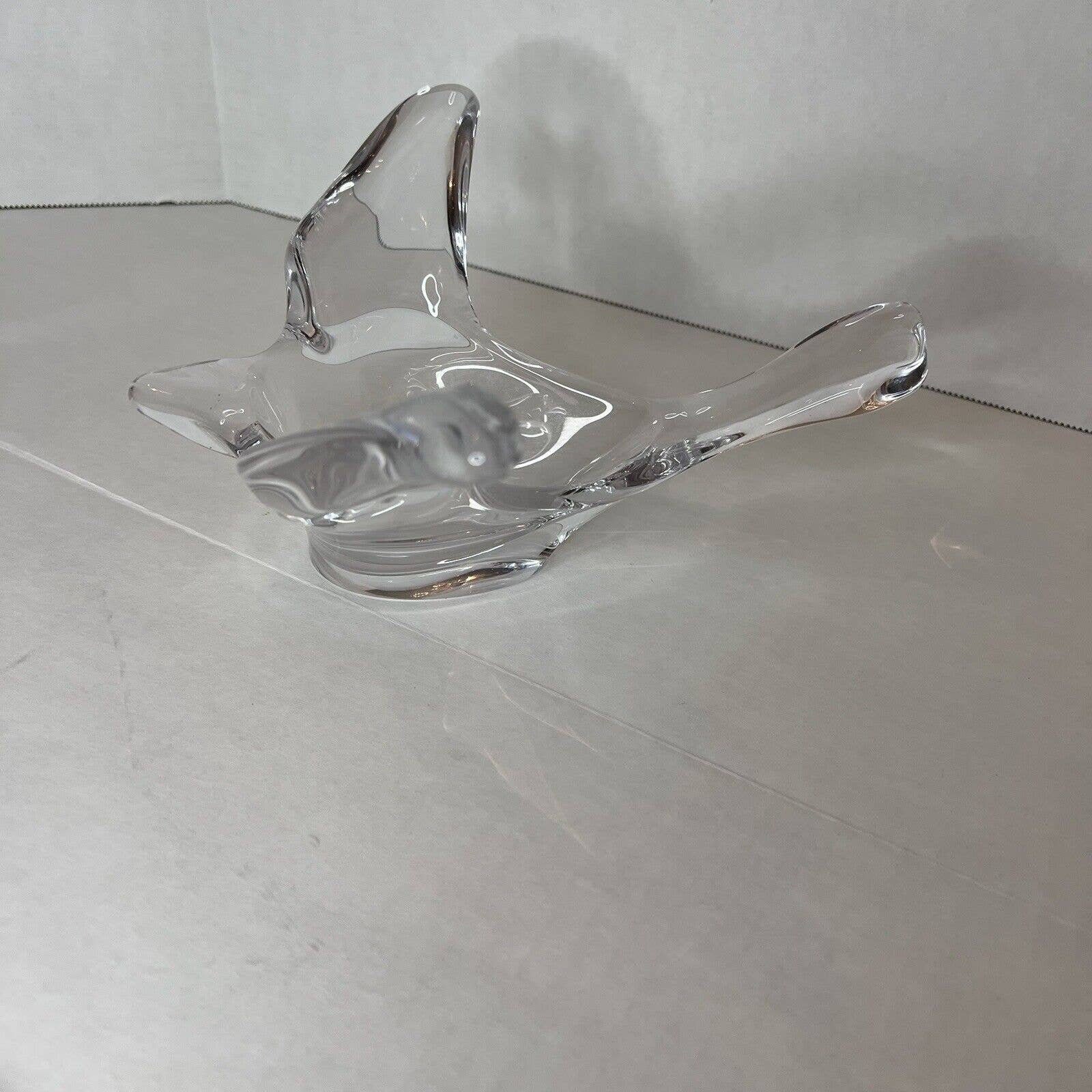 Vintage Princess House Fine French Crystal Bird Dove Trinket,candy ...