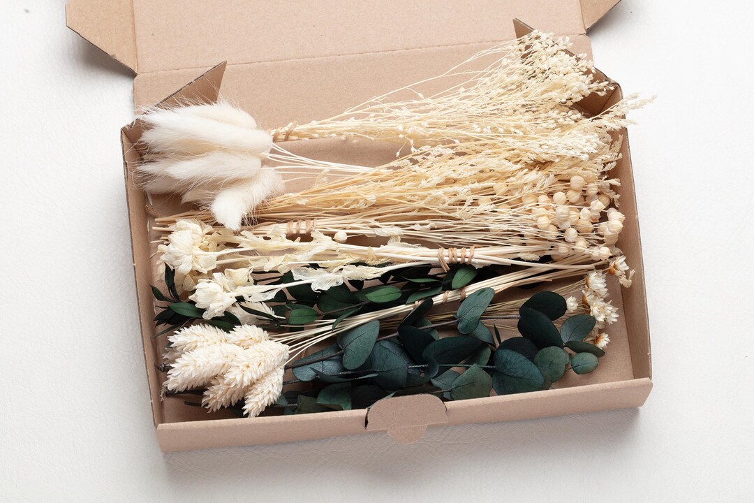 Dried Flowers, Flower DIY Mix, DIY Set, Flower Box, Wedding DIY, Dried ...