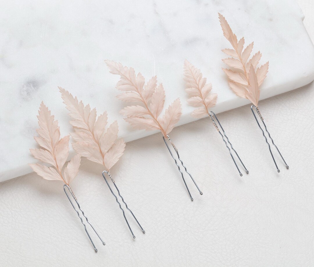 Wedding Fern Hair Pins, Hair Clips, Fern Hair Pins, Bridal Hair Pin ...