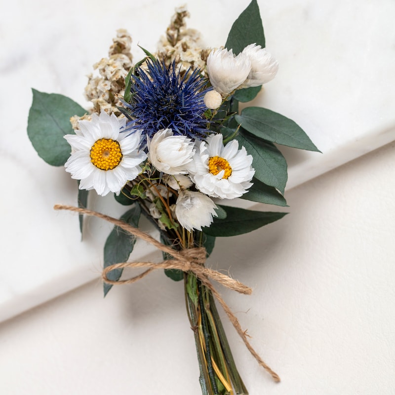 Mini Flower Bouquet for Car - Etsy