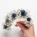 Thistle Hair Pins, Gypsophila Wedding Hair Clips, Set of 5 - Etsy