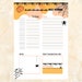 Halloween Daily Planner Digital Download, Printable Daily Planner, - Etsy