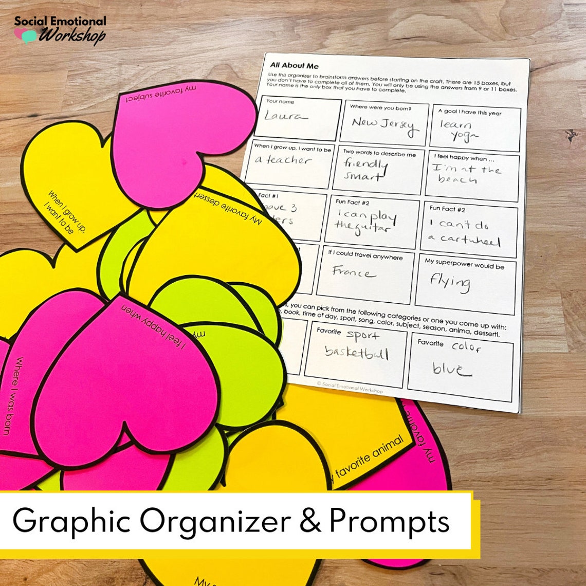 All About Me Craft Activity for Small Group Counseling - Etsy