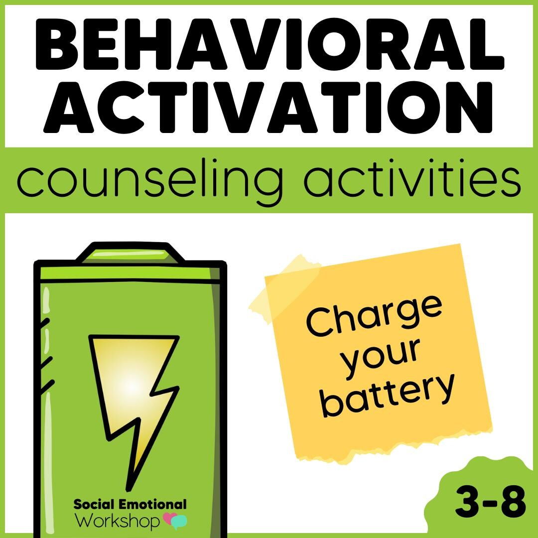 Behavioral Activation | Anxiety Worksheets + Coping Skills | CBT Mental ...