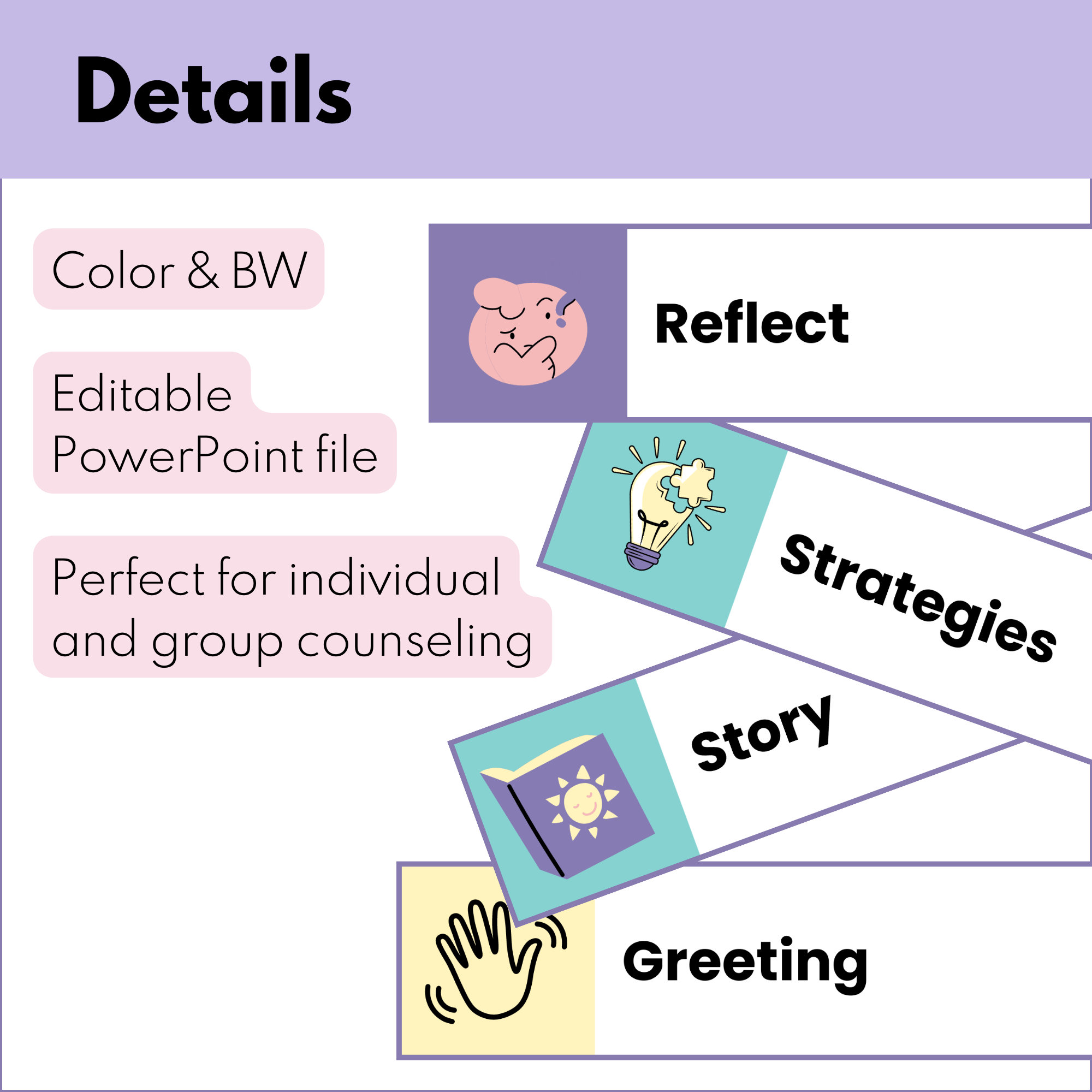 Visual Schedule for Individual or Group Counseling | Routines - Etsy