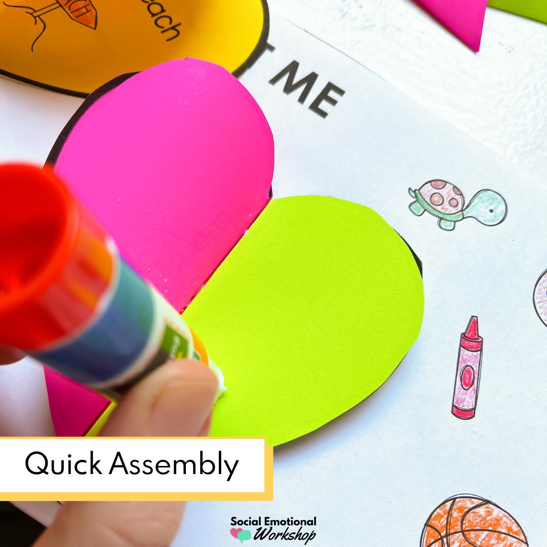 All About Me Craft Activity for Small Group Counseling - Etsy