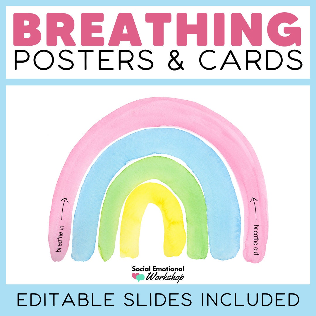 Breathing Visuals & Calming Exercises: Mindful Emotional Regulation ...