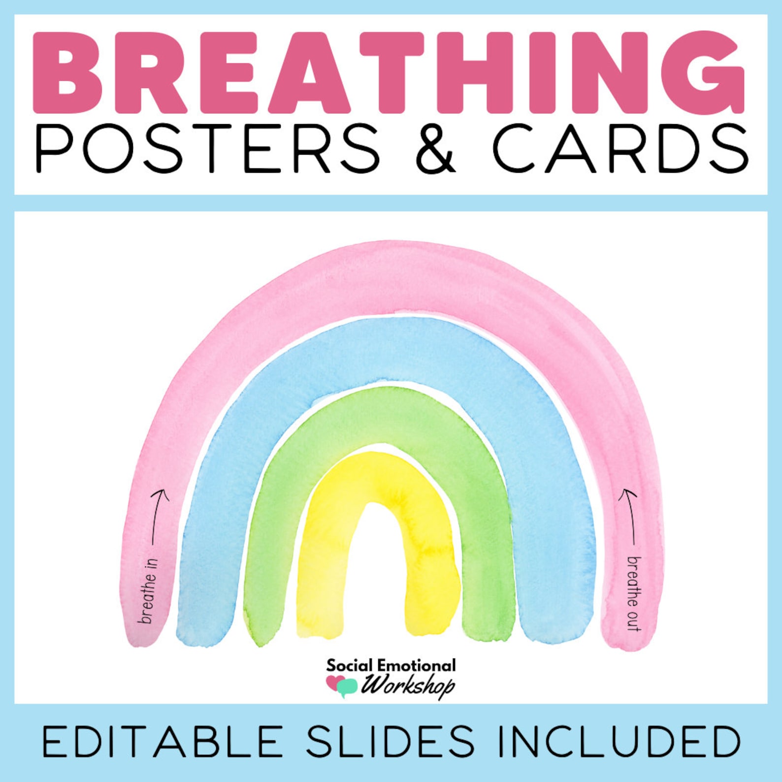 Breathing Visuals & Calming Exercises: Mindful Emotional Regulation ...