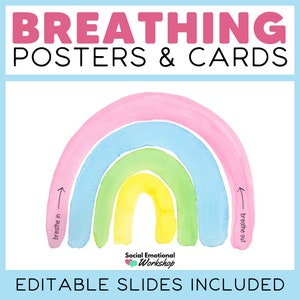 Breathing Visuals & Calming Exercises: Mindful Emotional Regulation ...