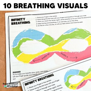 Breathing Visuals & Calming Exercises: Mindful Emotional Regulation ...