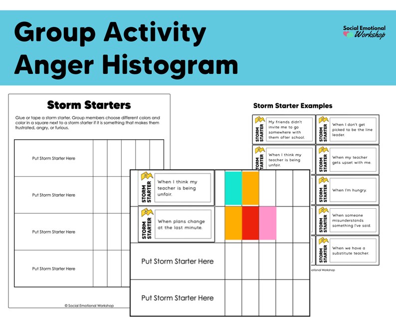 Anger Management Worksheets & Activities | Anger Thermometer ...
