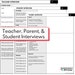 Interview Forms for Functional Behavior Assessments FBA - Editable ...