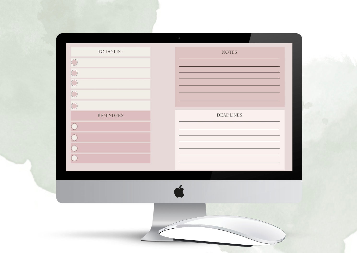 PINK 2023 Calendar, 2023 Planner, 2023 Digital Calendar, 2023 Planner ...