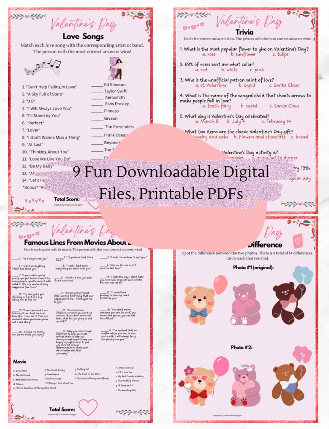 Valentine's Day Games, Valentine's Day, Valentine's Celebration, Couple ...