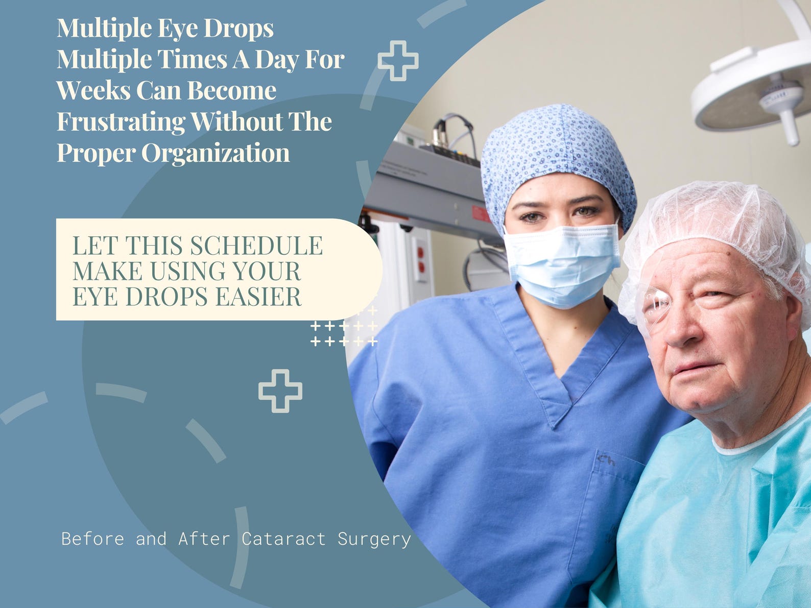 Cataract Eye Drop Schedule for Cataract Surgery Medication Tracker Eye ...