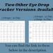 Cataract Eye Drop Schedule for Cataract Surgery Medication Tracker Eye ...