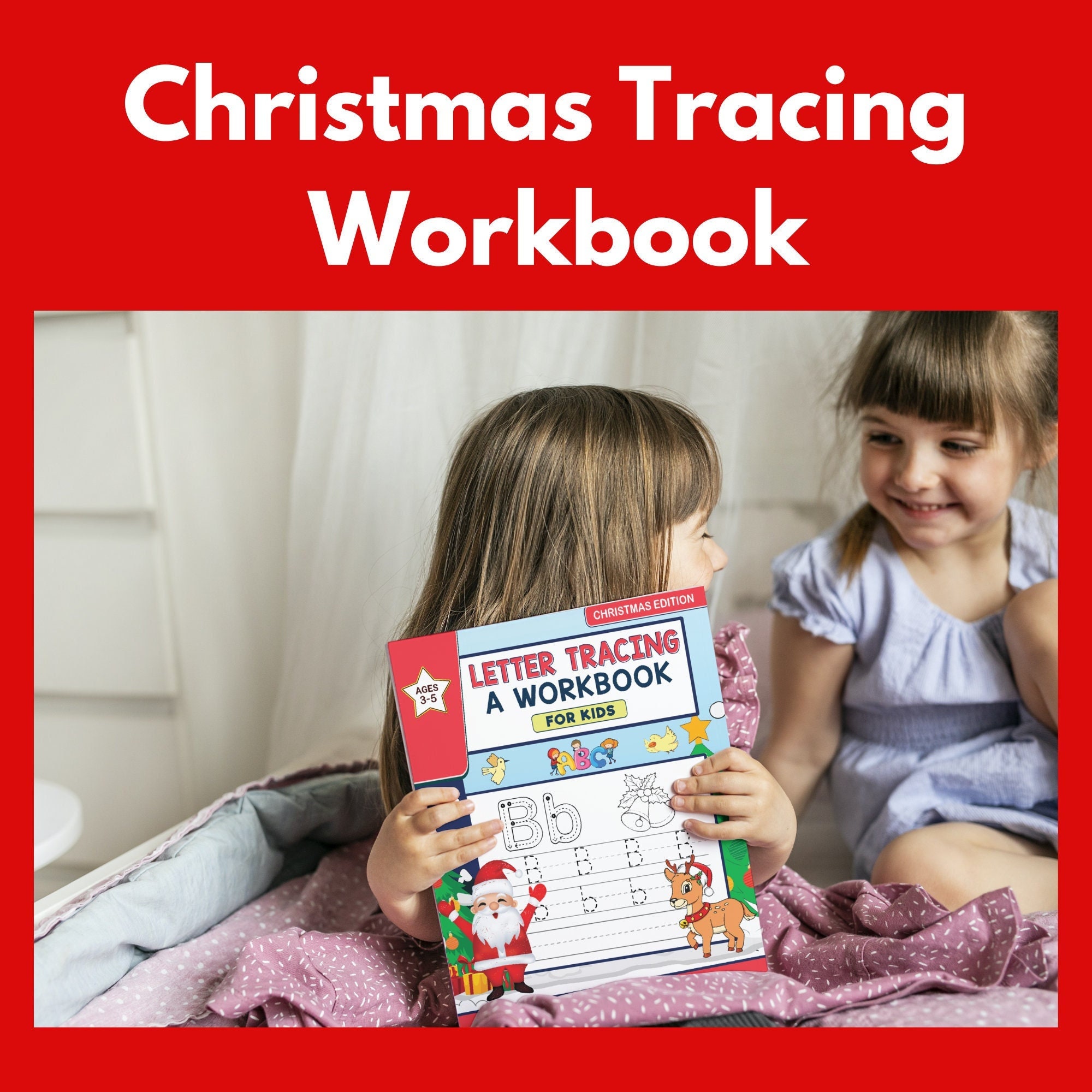 Christmas Letter Tracing Printable Handwriting Tracing and Practice ...