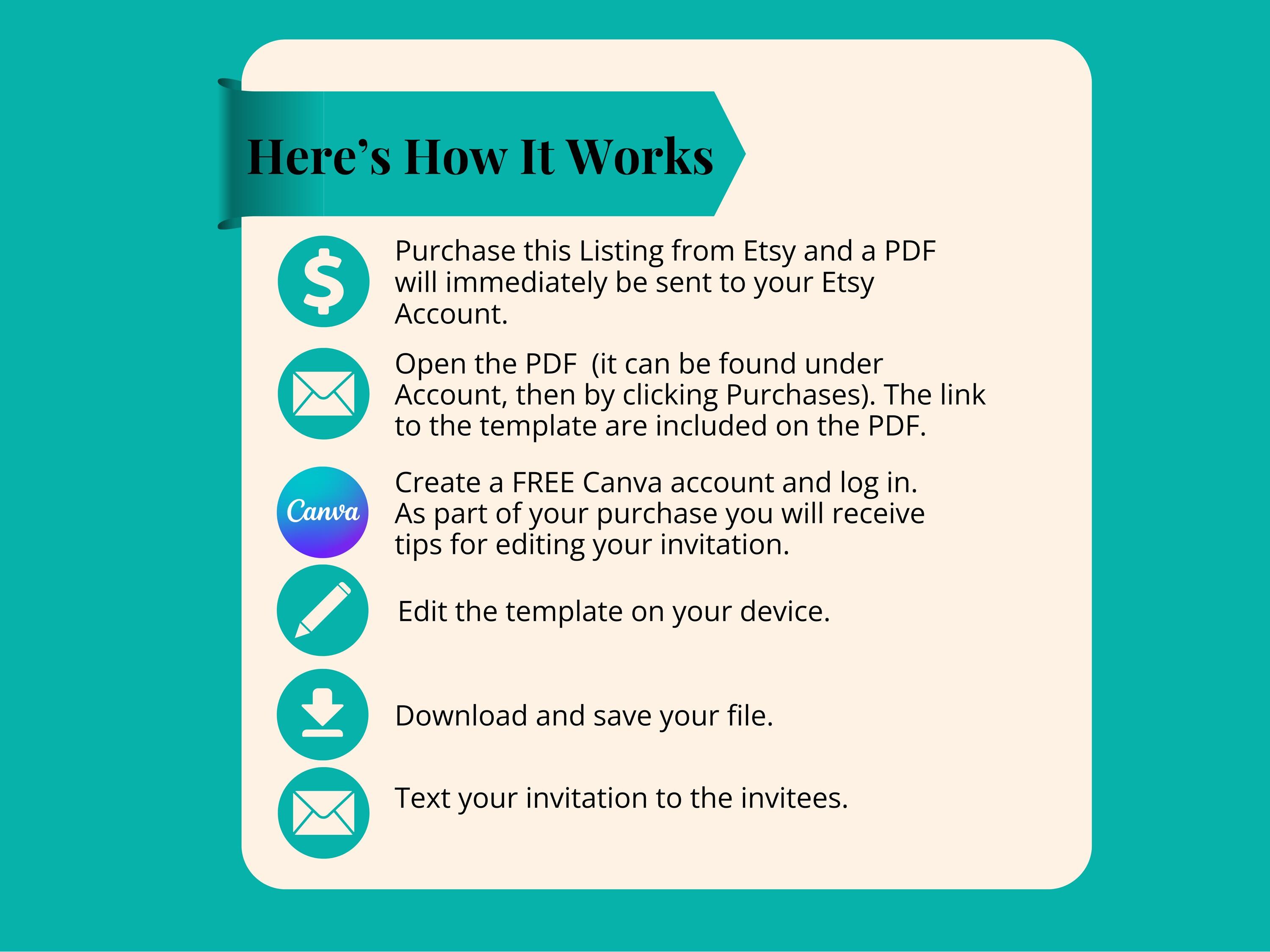 Digital Back to School Party Invitation Animated Back to School Invite ...