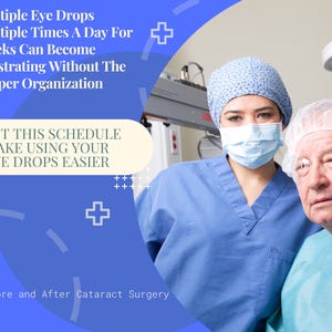 Eyedrop Cataract Surgery Eye Drop Tracker Eye Drop Schedule for ...