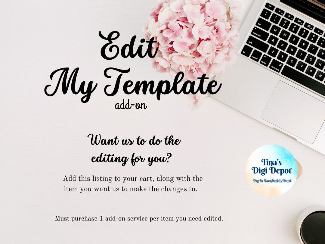 Edit My Template Add on Customization Add on Edit Invitations Edit My ...