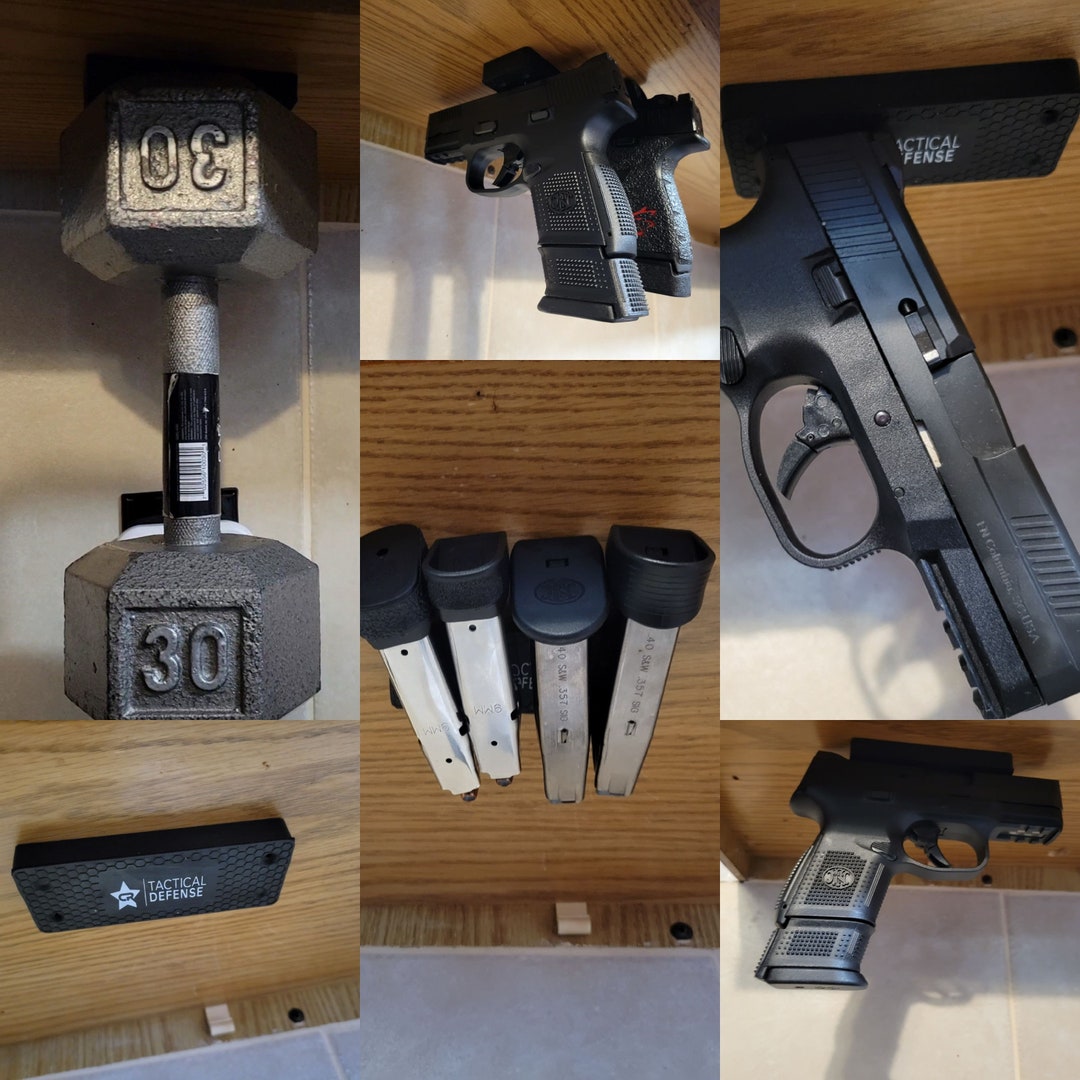 X2 35lb Surface Mounted Magnetic Gun Holster - Etsy