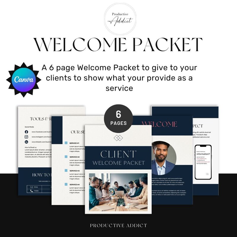 Welcome Packet - Etsy